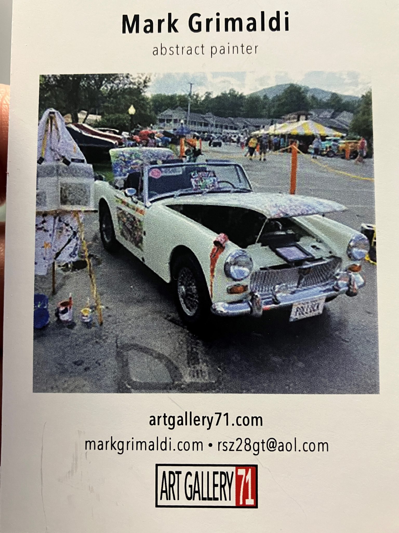 Mark Grimaldi - Award Winning Abstract Painter